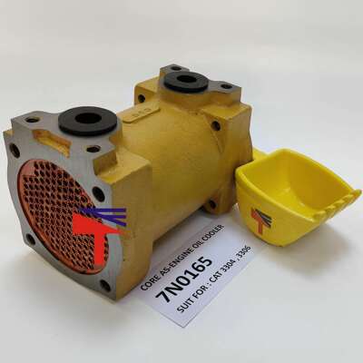 7N0165机油散热器芯适用于CAT3304 3306挖掘机配件