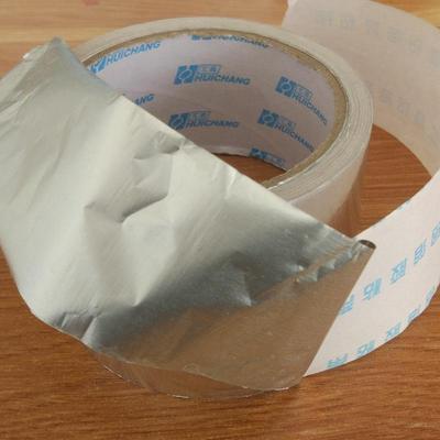 铝箔胶带 汇昌牌铝箔胶带空调保温工程锡箔纸胶带烟道接口胶带