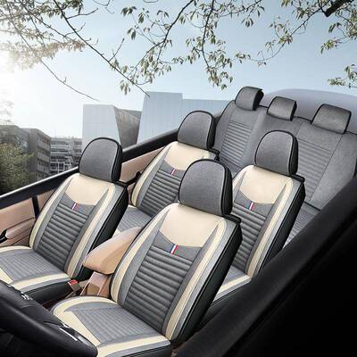 五菱光/s1/s3荣光sv宏光v专用汽车坐套7七全136坐包围亚麻四宏季