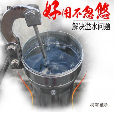 井摇水泵USS压水家用手动摇泵水机水井头抽水吸水器老井式不锈麦