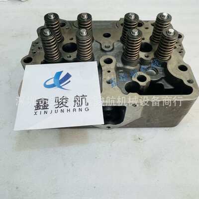 4915442缸盖NTA855适用康明斯QSN14发动机配件汽缸盖总成 3411817