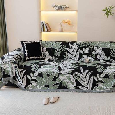 加垫厚防滑沙发巾艺全盖沙发套全包沙发罩通用四季布组合沙发pxx1