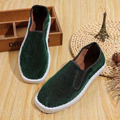 正品手工老北棉鞋冬布加绒保暖软底防滑京不累脚工作棉女鞋休闲