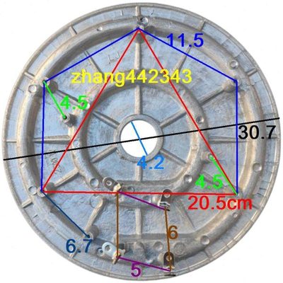 三角半球16L电饭锅电热盘加热盘发热盘2450W2550W2600W2650W2500W