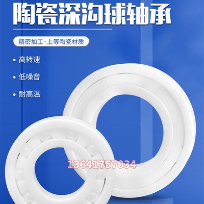 德国进口TMA氧化锆全陶瓷轴承 6906 6907 6908 6909 6910 6911 CE