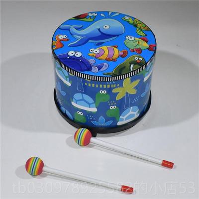 高档儿童打鼓 幼儿园儿童手打击乐器鼓敲鼓拍鼓手鼓 婴儿具幼儿玩