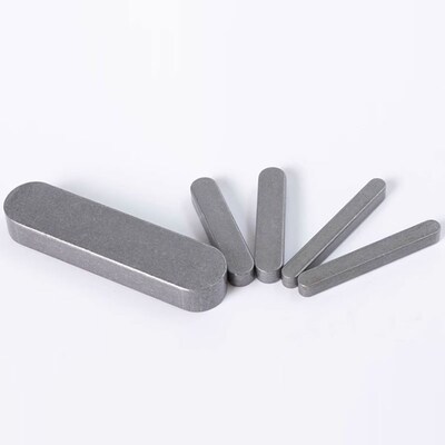 45#钢A型平键销方键销GB1096两头半圆轴销M6M10M16M20M50非标定制