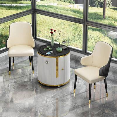 小户D003型轻奢客几阳台可移动小烧茶车厅泡茶桌茶烧水壶一体茶台