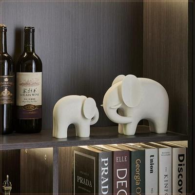 关电tEi7sZd6视柜装饰摆简件约大象一对家居玄客厅柜酒简约大气艺