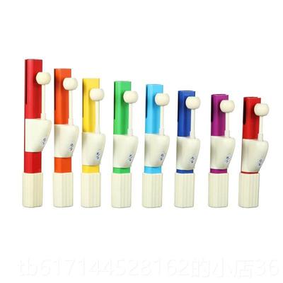 正品钟钟八8音甩 彩色音甩琴 儿童手打击乐器奥尔夫音乐教具教学