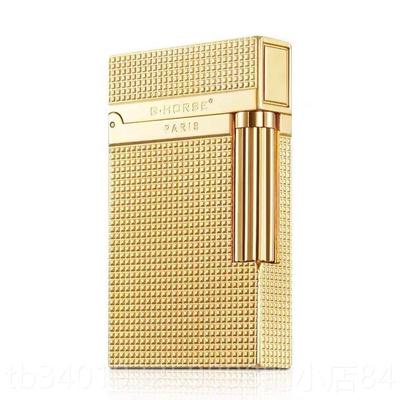 新款品神骏纯黄铜薄煤油朗声打火机充超老式正覆古气砂轮个性礼品