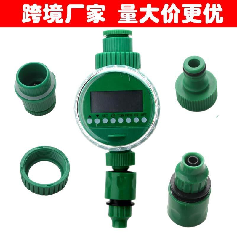 灌溉定时器 花园林工具自动浇花液晶定时器浇水器 英文灌溉控制器