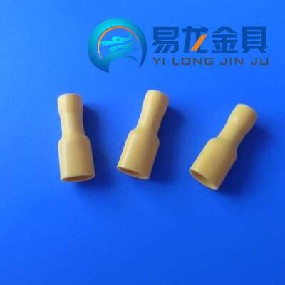 母全绝缘接头FDFD110/187/250/2.8/4.8/6.3插簧压着接线线ZT