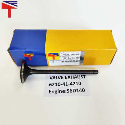 排气门 6210-41-4210 适用于工程机械 S6D140 发动机配件
