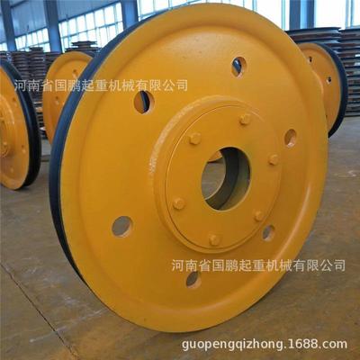 起重机港机大型吊装滑轮组32T双梁吊钩抓斗用滑轮组滑车导向轮