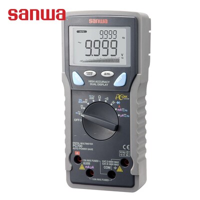日本sanwa三和PC700/710/720M/773高精度数显手持式数字万用表