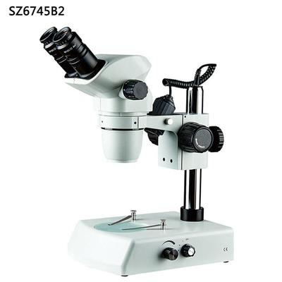 SZ6745B2双目体视大连变显微镜物镜6.7-4.5X连续变倍上下照明灯