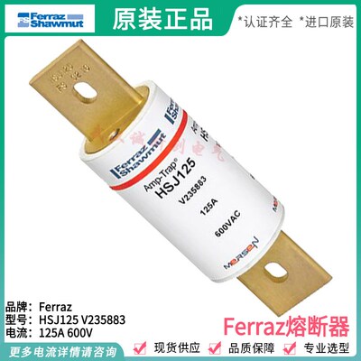 Ferraz熔断器AMP-TRAP HSJ175-HSJ200 HSJ300-350 HSJ400 600Vac