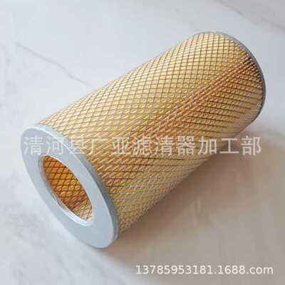 阁瑞斯 空气滤清器滤芯汽车配件圆形滤芯底部17801-54140 无小孔