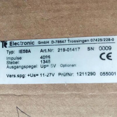 TR编码器IE58A系列光电旋转编码器