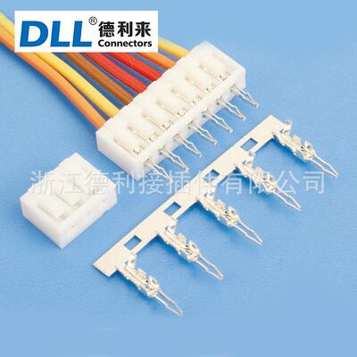厂家直供SCN2.5间距连接器接插件胶壳+端子条形连接器2-20p