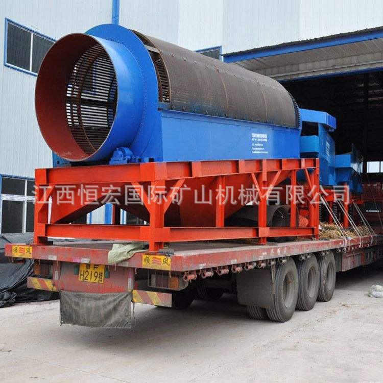 黄金建筑工程滚筒生活垃圾 沙土石粉分拣 建筑砂石滚筒筛多功能