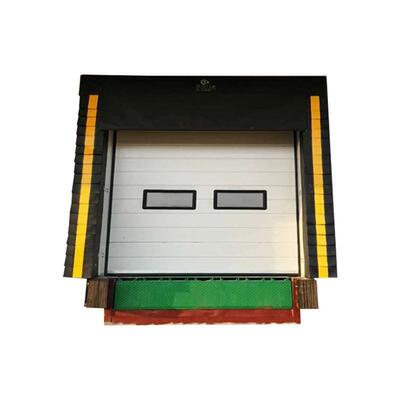 月台口卸货海绵式防撞门封 防尘耐磨耐低温防撞海绵垫式门封