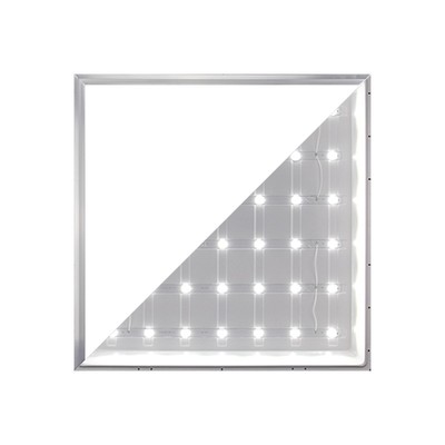 集成吊顶600x600led平板灯直发光 595x595石膏板矿棉板面板工程灯