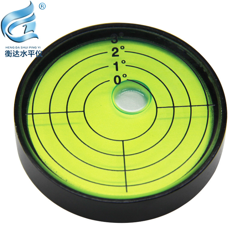 万向水平仪高精度水平仪圆形水准仪便携式水准器全金属水平气泡