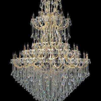 水晶吊灯现代客厅灯简约餐厅蜡烛灯具复式楼酒店别墅工程灯饰