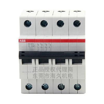 ABB低压开关SH200系列交流断路器SH204-C3;2CDS214001R0034