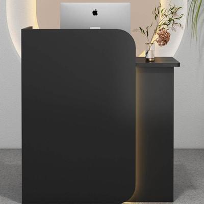 简约小型收银柜台吧台柜台小型接待台前台收款台理髲店服装店导购