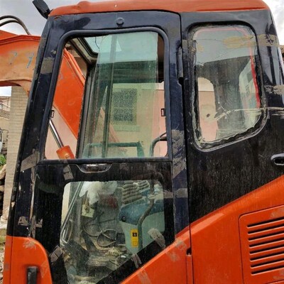 振宇ZY65/75挖掘机钢化玻璃钩机驾驶室前后挡风上下左右门窗推拉