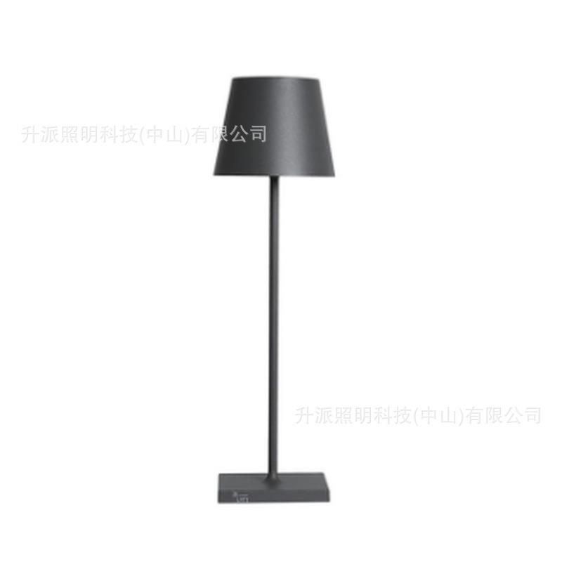 优质铝材餐吧桌灯长续航调光触摸usb充电台灯床头柜装饰灯Poldina