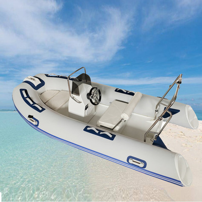 RIB360冲锋舟玻璃钢船海派龙橡皮艇海帕伦快艇钓鱼船海上游艇