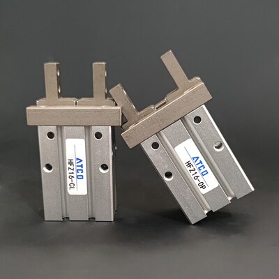 气动手指气缸夹爪HFZ16-CL/OP/HFZ10/20/25/30/40-CL平行手指常开