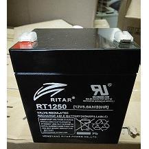RITAR瑞达蓄电池RT1250 12v5ah电瓶 铅酸免维护12v电池