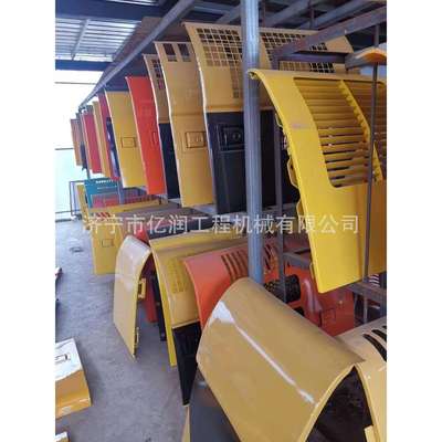 松挖掘机PC200210 240-8水箱边门 液压泵边门 工具箱 发动机罩