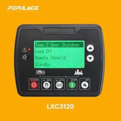 LXC3120柴油发电机组控制器 四保护自启动启停 发电机组控制屏