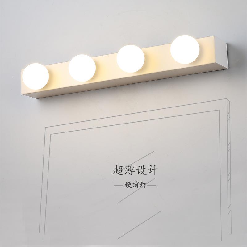 镜前灯卫生间led化妆补光壁灯梳妆台灯浴室镜子灯可换灯泡