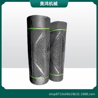 q326履带式抛丸喷砂机配件八字筋滚筒履带平筋耐磨抛丸机橡胶履带