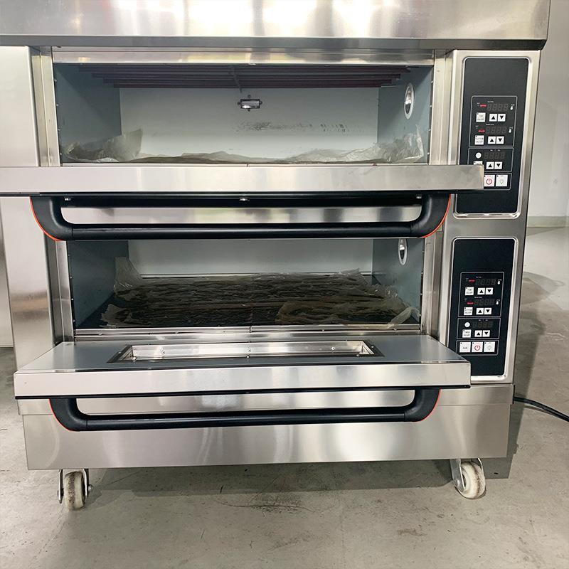 商用平炉 智能双层烤箱 WFC-204DH 层炉电烤箱 PIZZA OVEN