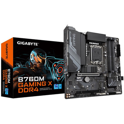 技嘉B760M GAMING X DDR4电脑主板适用13代CPU i5 13400F 13600K