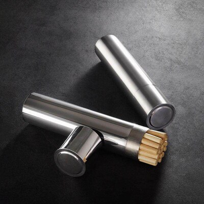 304 Flour Stick Stainless Steel Rolling Pin Dumpling Skin Pi