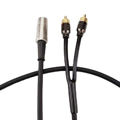 Reliability Din 5Pin To 2 Male Stereo Sound Cable For Music
