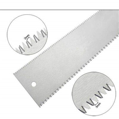 Wood Working Hand Saws Double Sides Steel Slim Tenon FiTooth