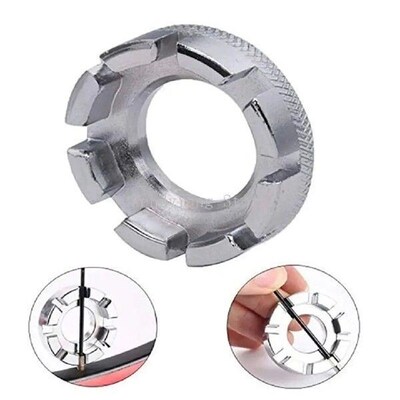 Bike Bicycle Wheel Rim 8 Way Spoke Wrench Spanner Cycling
