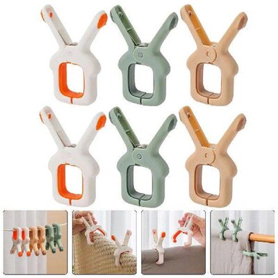 9 Pcs Clothespin Packs Windproof Laundry Pegs Blanket