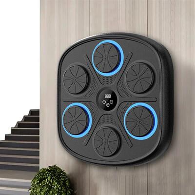 Smart Music Boxing Machine Wall Target LED Lighted Sandbag R