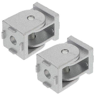 2Pcs Zinc Alloy Pivot Joint Connector Flexible Design for